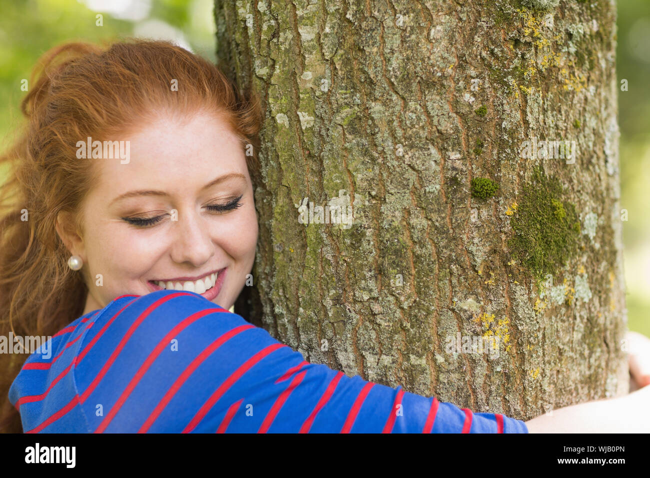 Young redhead natural woman hi-res stock photography and images - Alamy