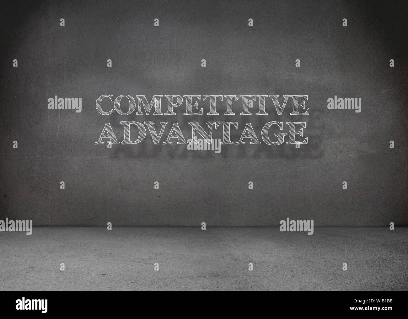 Buzz words in room Stock Photo - Alamy