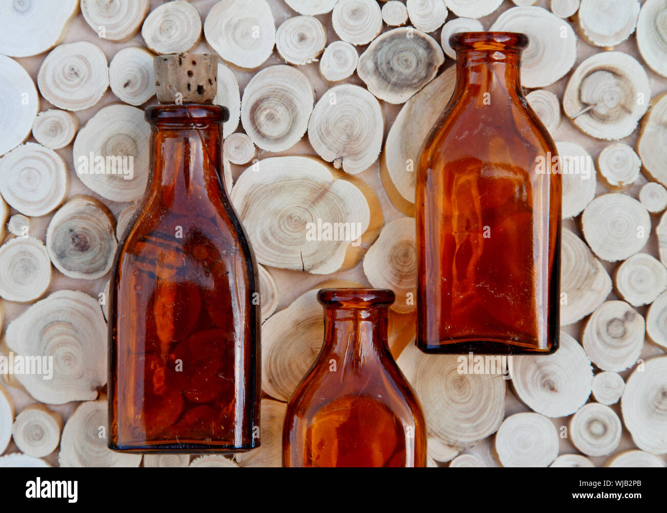 Three color bottles hi-res stock photography and images - Alamy