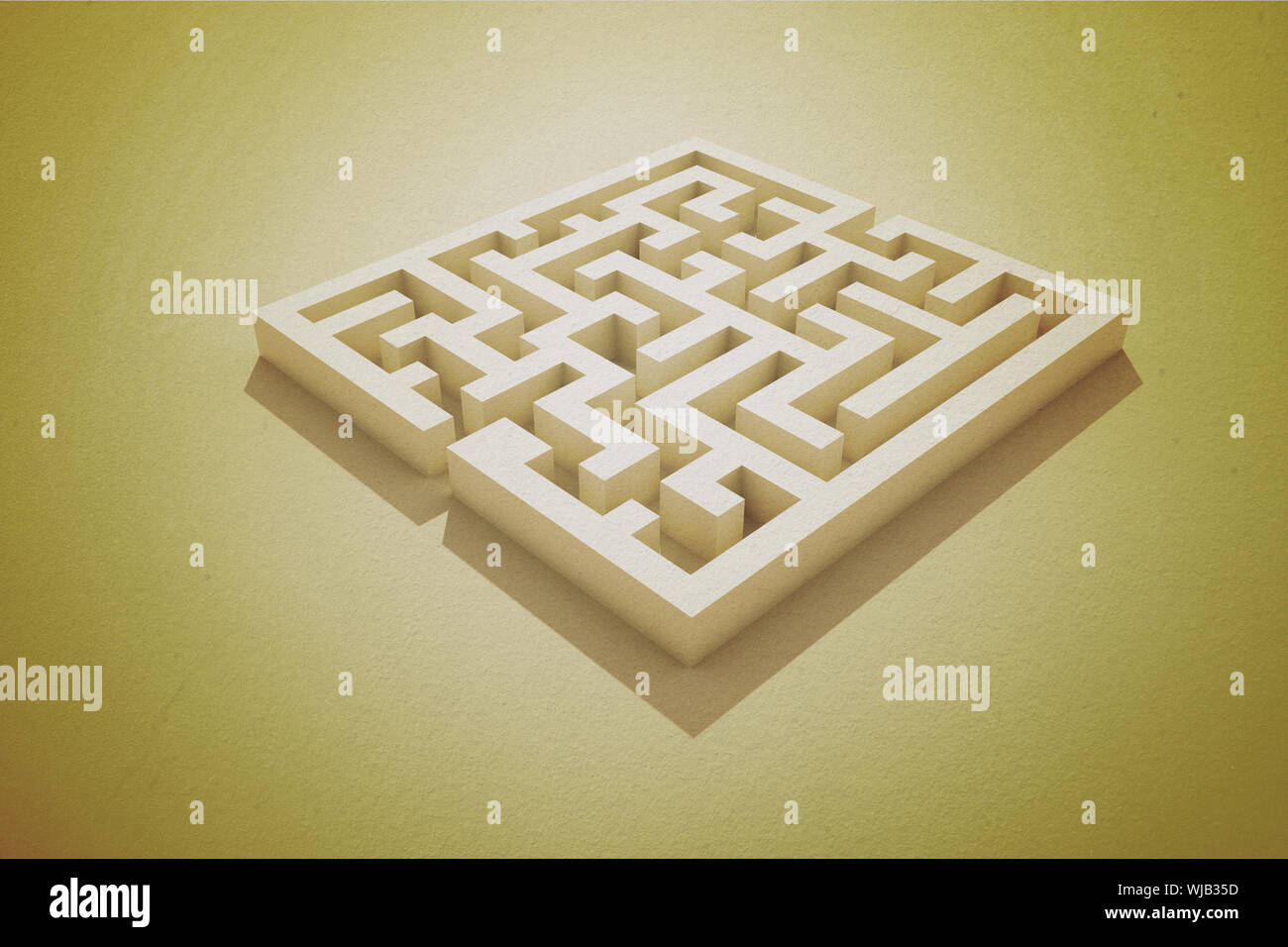 Yellow Maze High Resolution Stock Photography and Images - Alamy