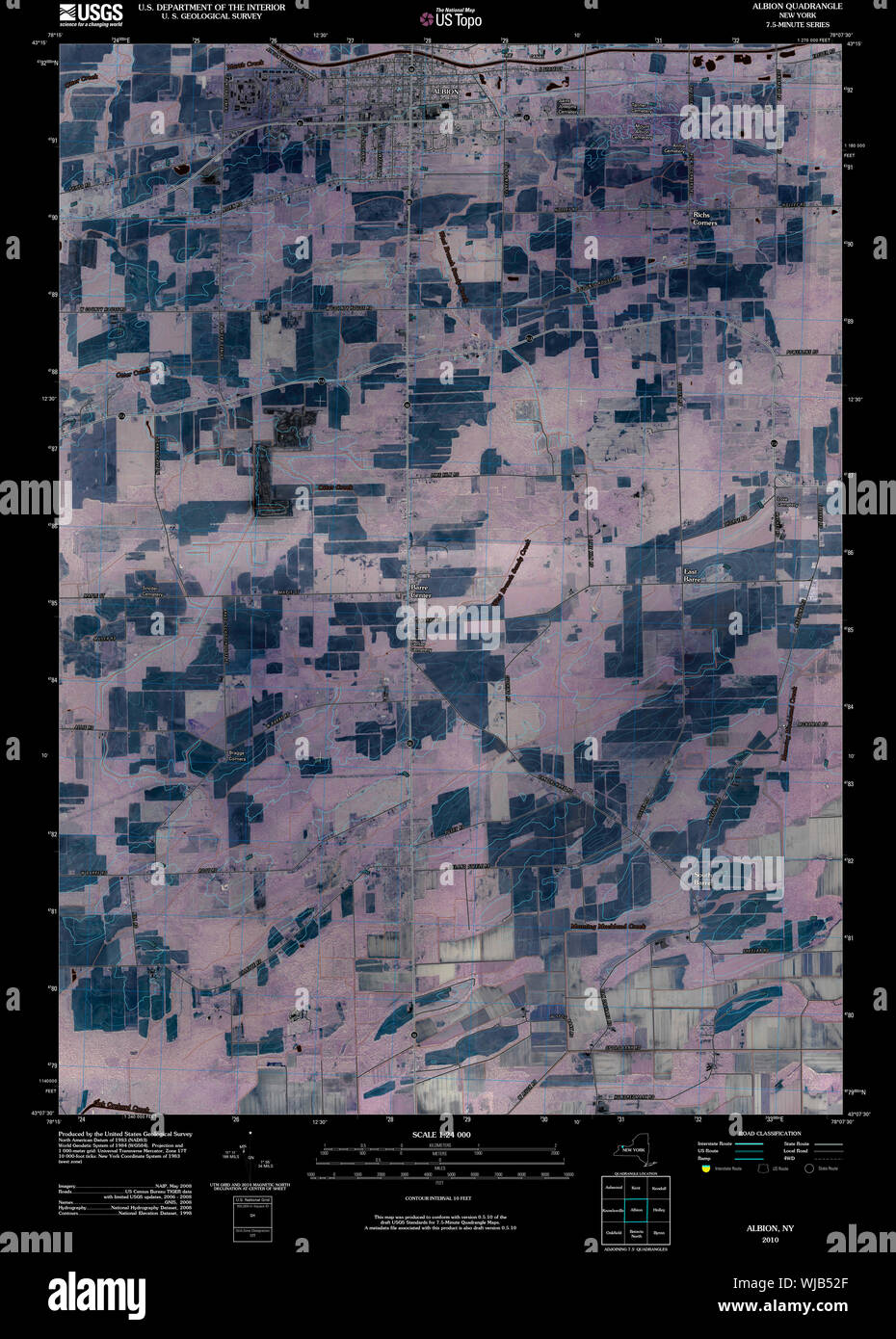 New albion map hi-res stock photography and images - Alamy