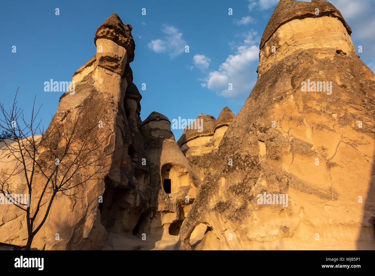 Famous Rock Formations of Cappadocia in Turkey Stock Photo - Alamy