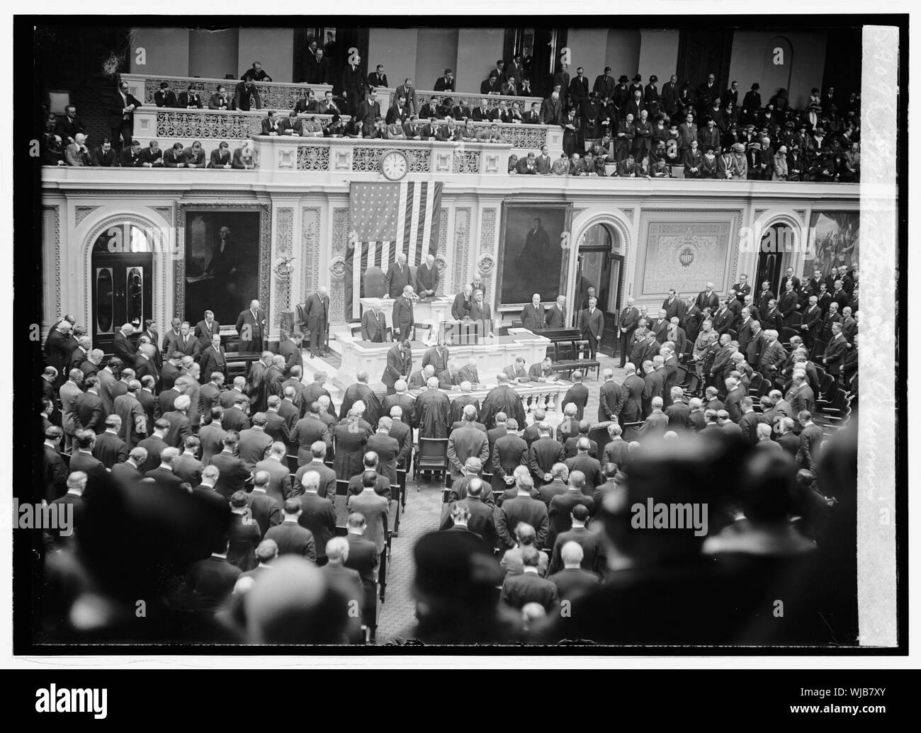 Harding memorial ceremonies, 2/27/24 Stock Photo - Alamy
