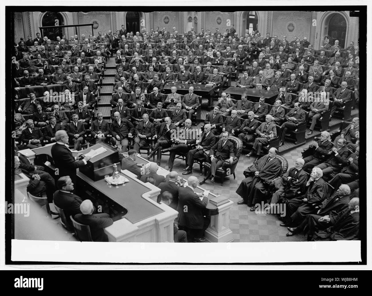 Warren g harding funeral hi-res stock photography and images - Alamy