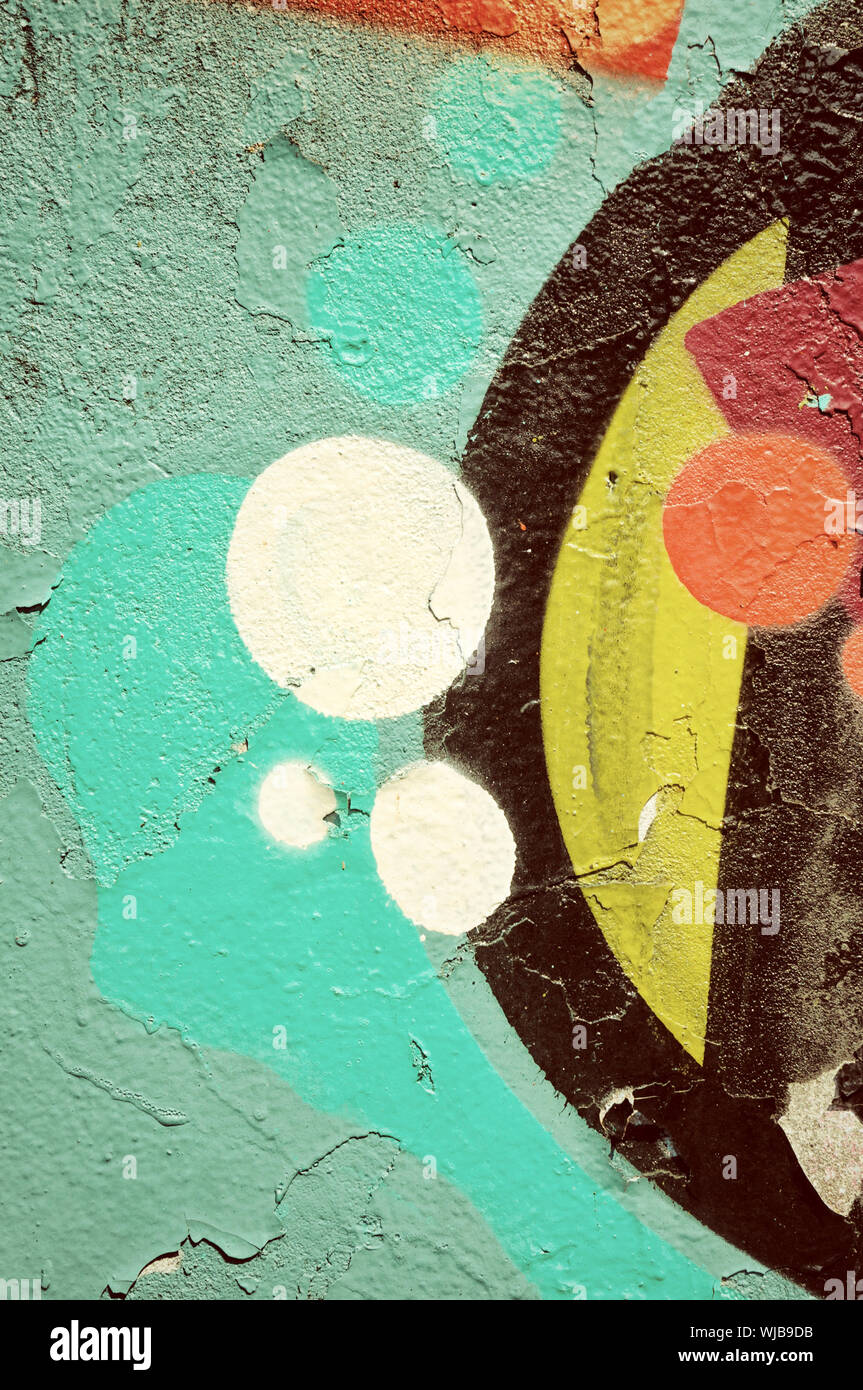 Wallpaper wall colorfull hi-res stock photography and images - Alamy