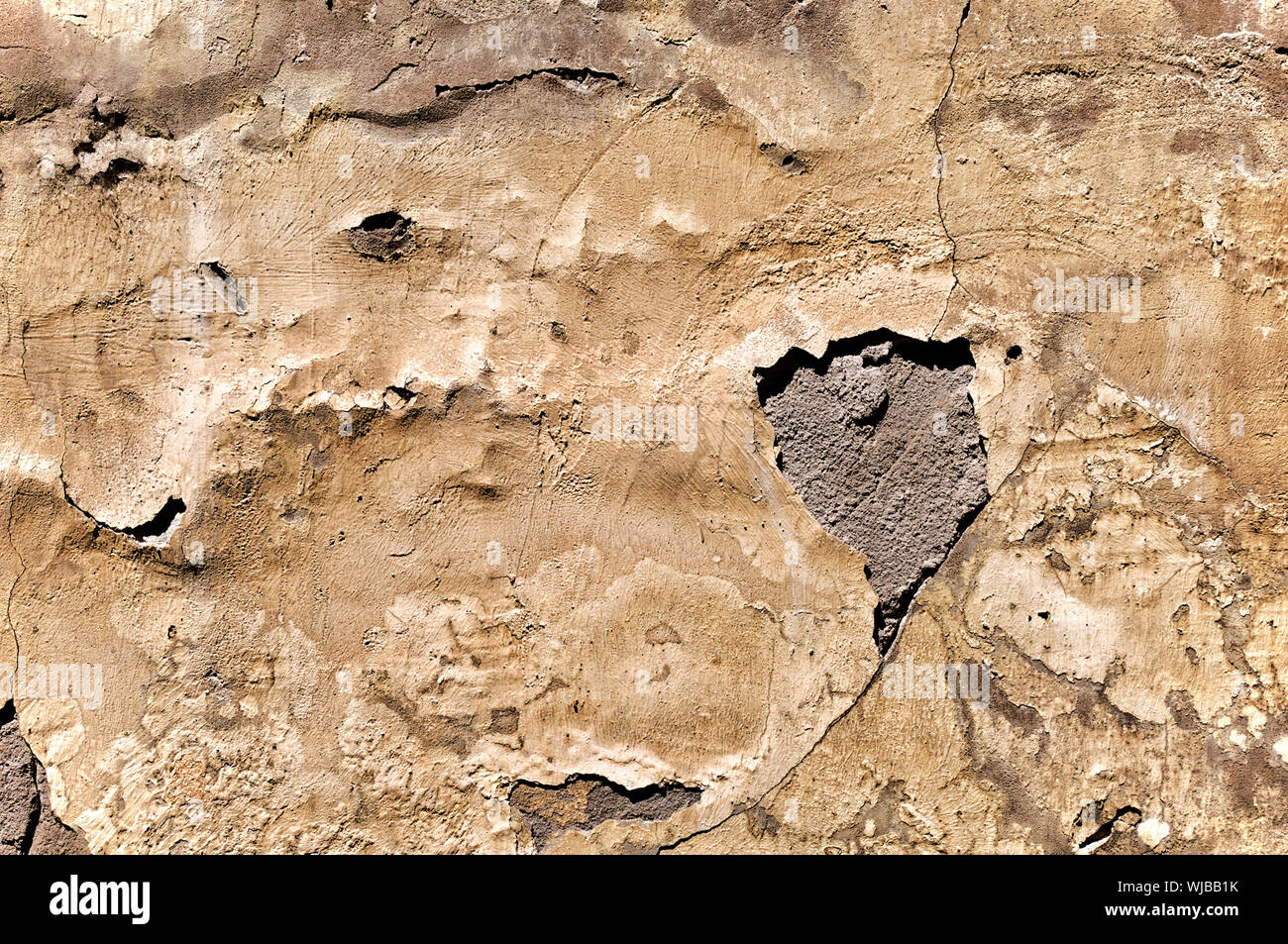 Wall hole background Stock Photo - Alamy