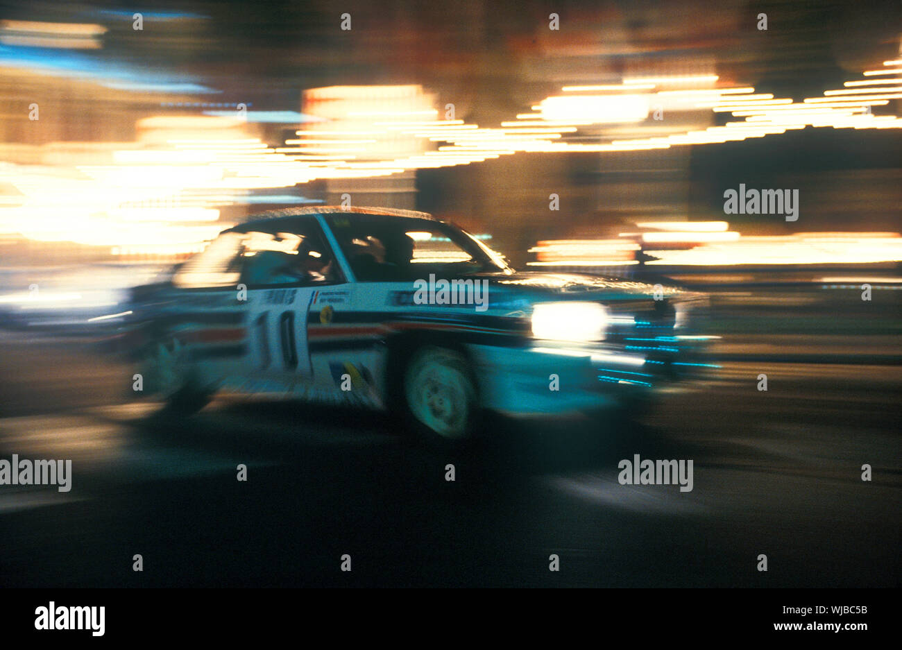 Opel Ascona 400 Rally car 1983 Monte Carlo Rally Stock Photo - Alamy