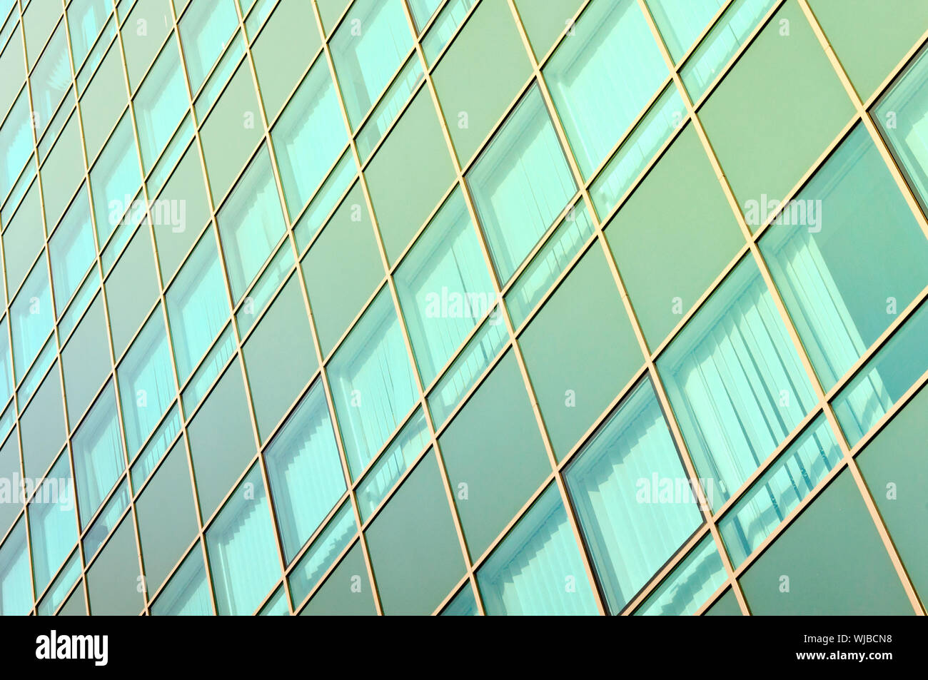 Bunch of modern blue windows Stock Photo - Alamy