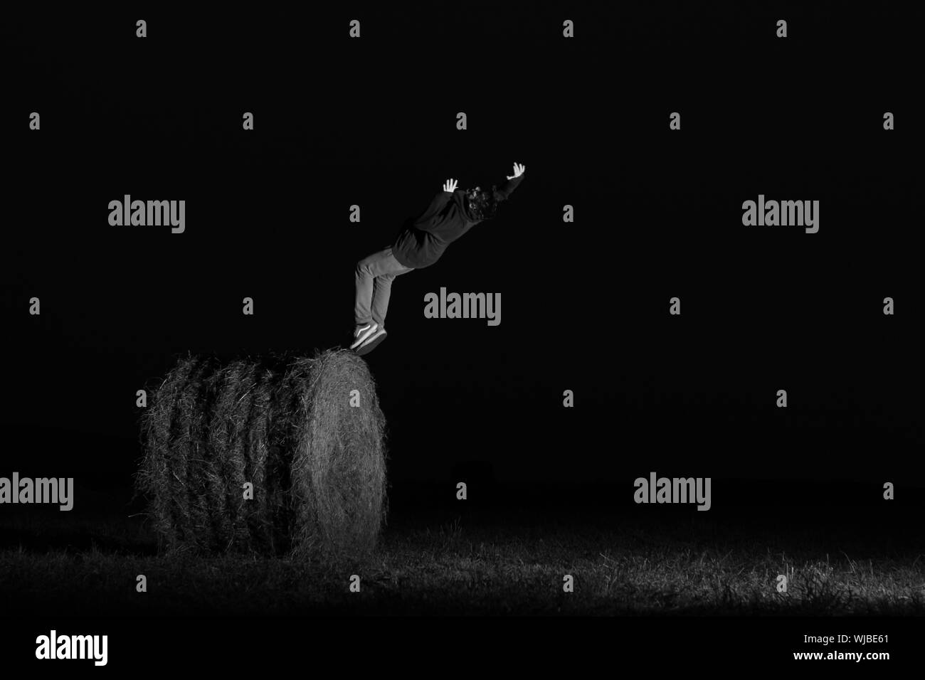 Man bending over backwards hi-res stock photography and images - Alamy