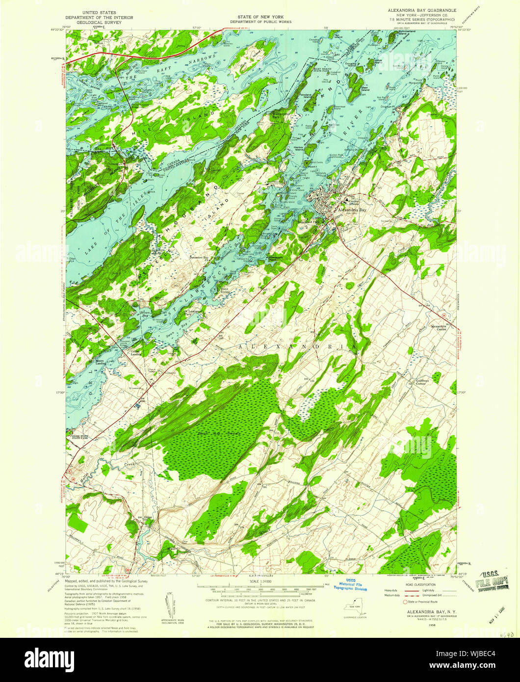 Topographic survey of alexandria hi-res stock photography and images ...