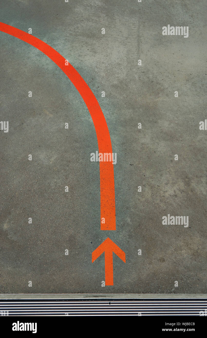 Innovation red signpost hi-res stock photography and images - Alamy
