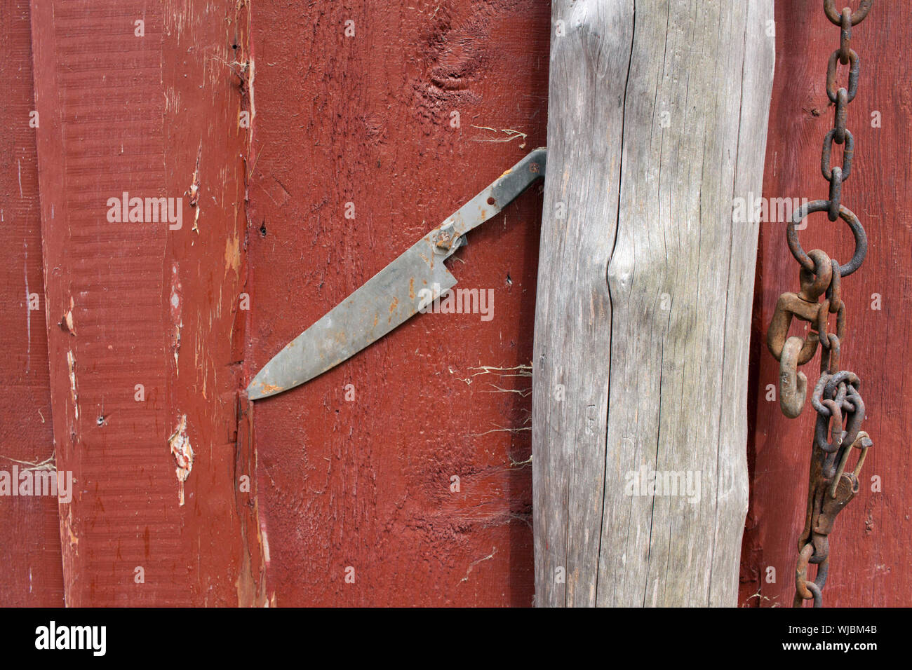 Knife hanging hi-res stock photography and images - Alamy