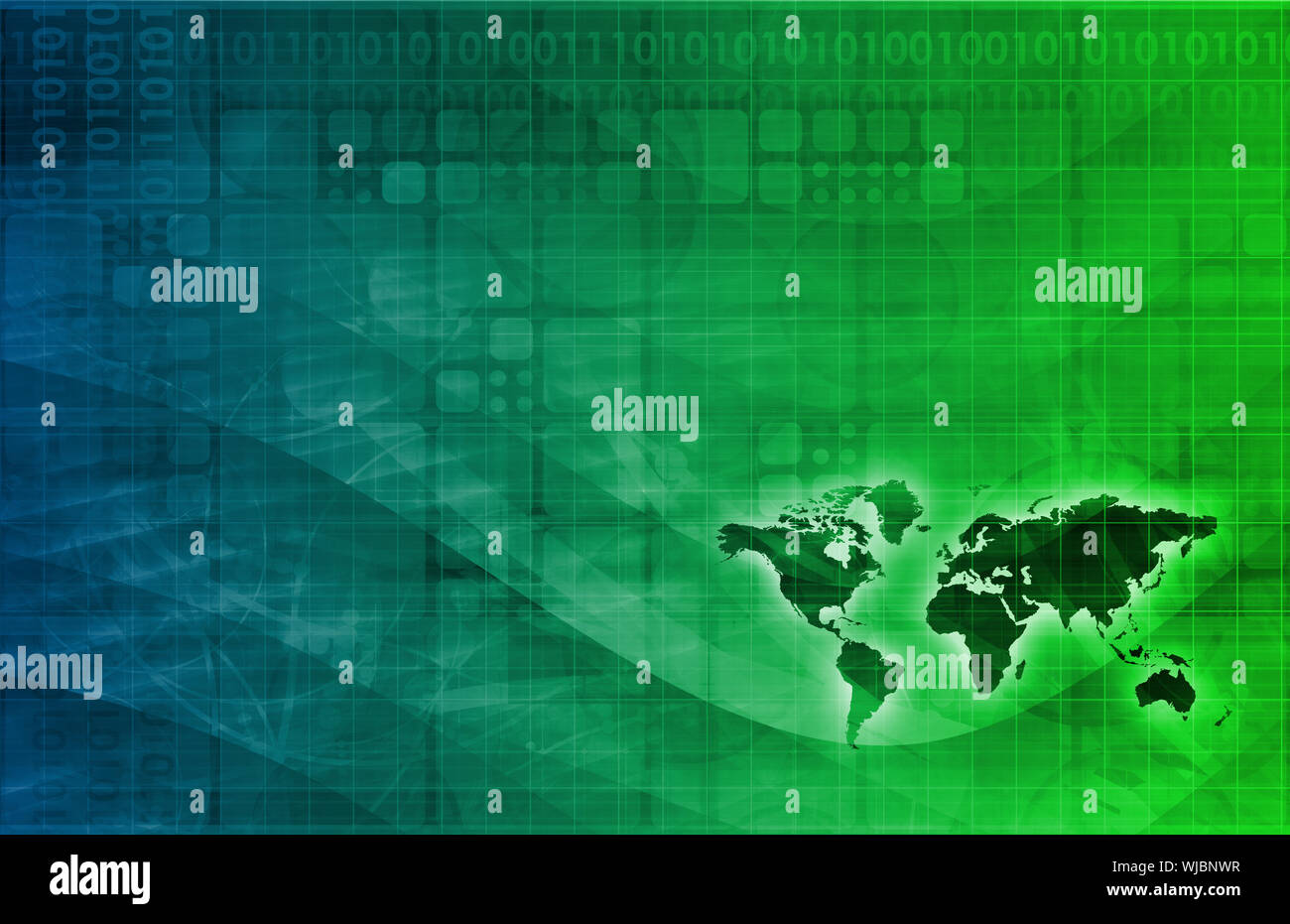 Data Network with Fast Moving Data Packets Stock Photo - Alamy