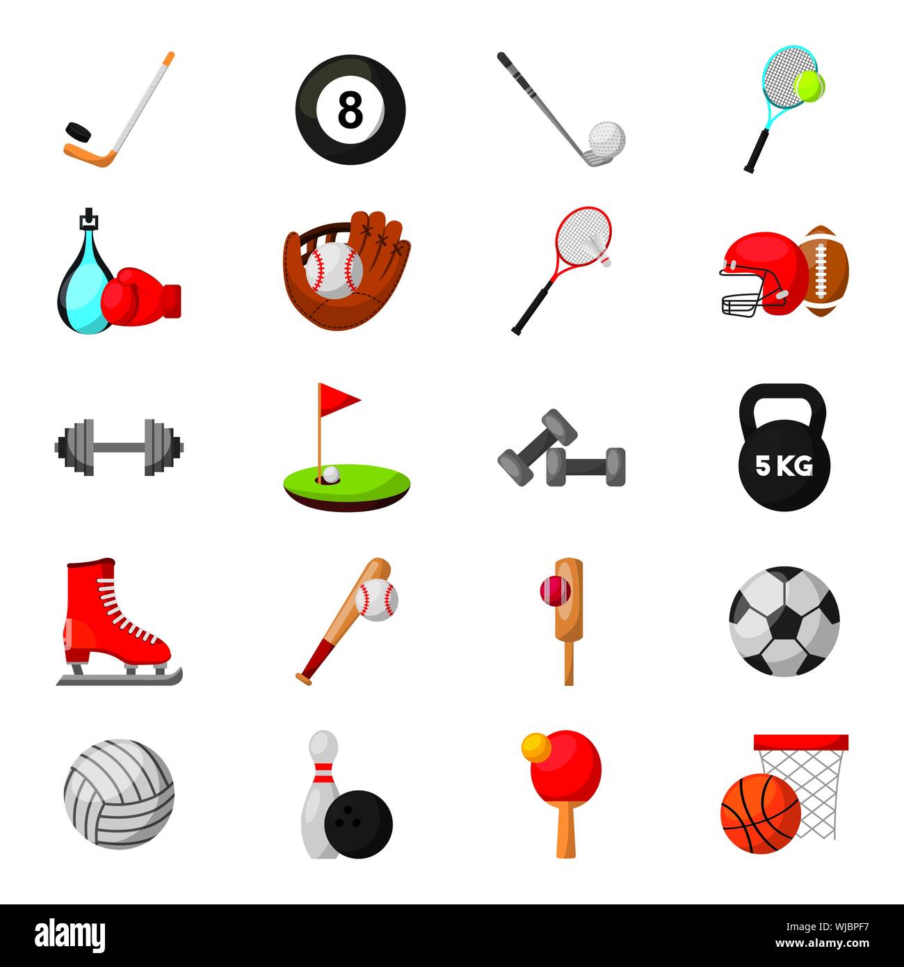 All olympic sports icons Stock Vector Images - Alamy