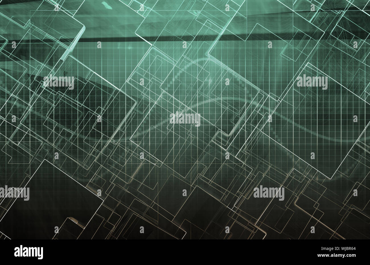 Design Engineering Science as a Modern Abstract Stock Photo - Alamy