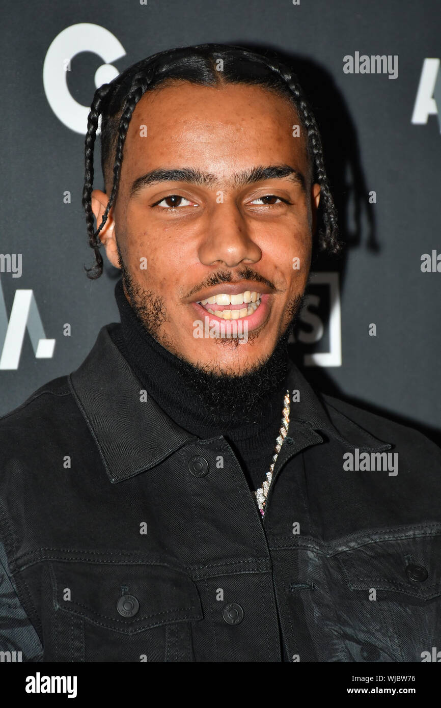London, UK. 03rd Sep, 2019. AJ Tracey Arrivers at AIM Independent Music ...