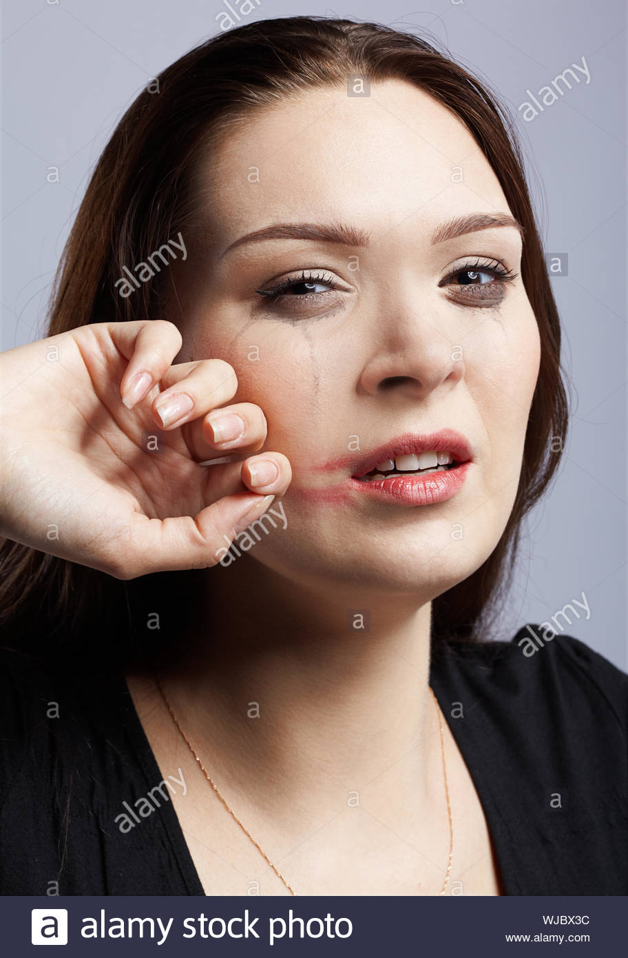 Mascara Tear Stock Photos & Mascara Tear Stock Images - Alamy