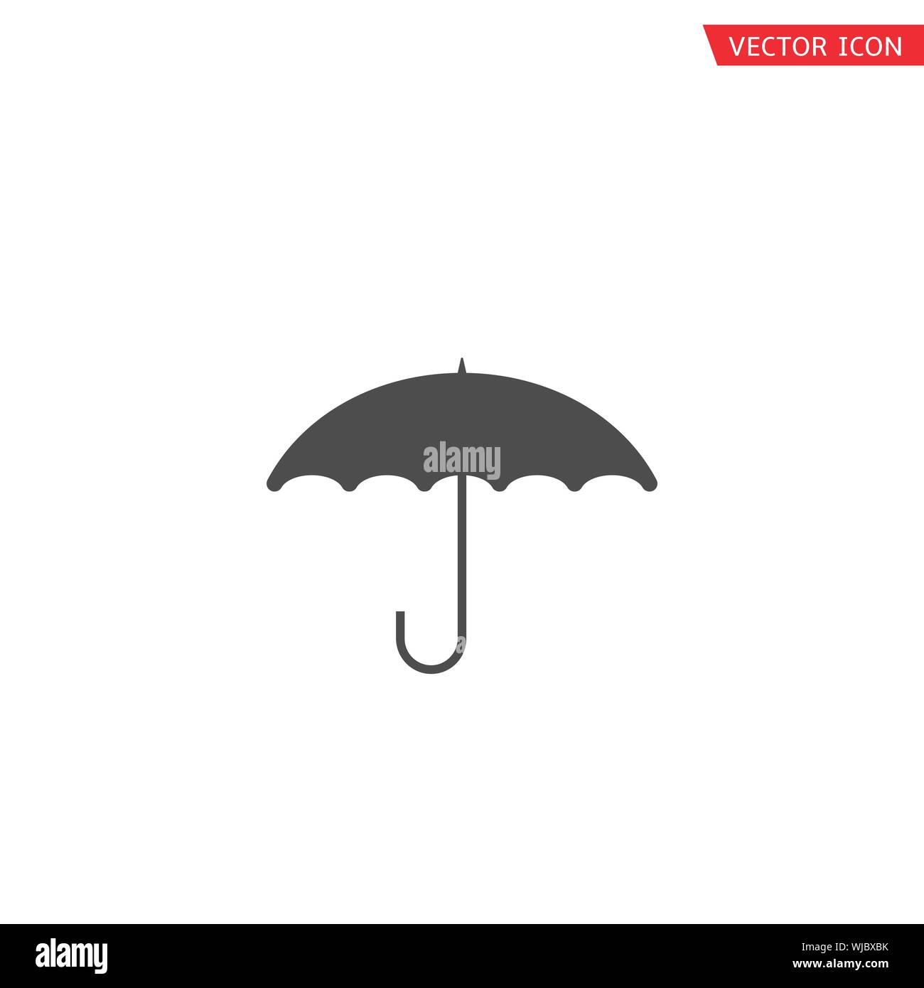 Umbrella icon. Rain protection symbol, Vector illustration Stock Vector ...