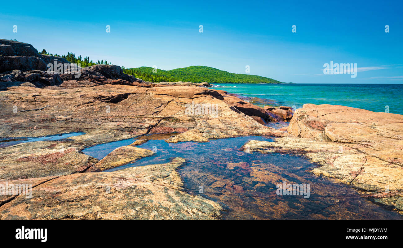 Scenic Landscape View from the Under the Volcano Trail along the ...