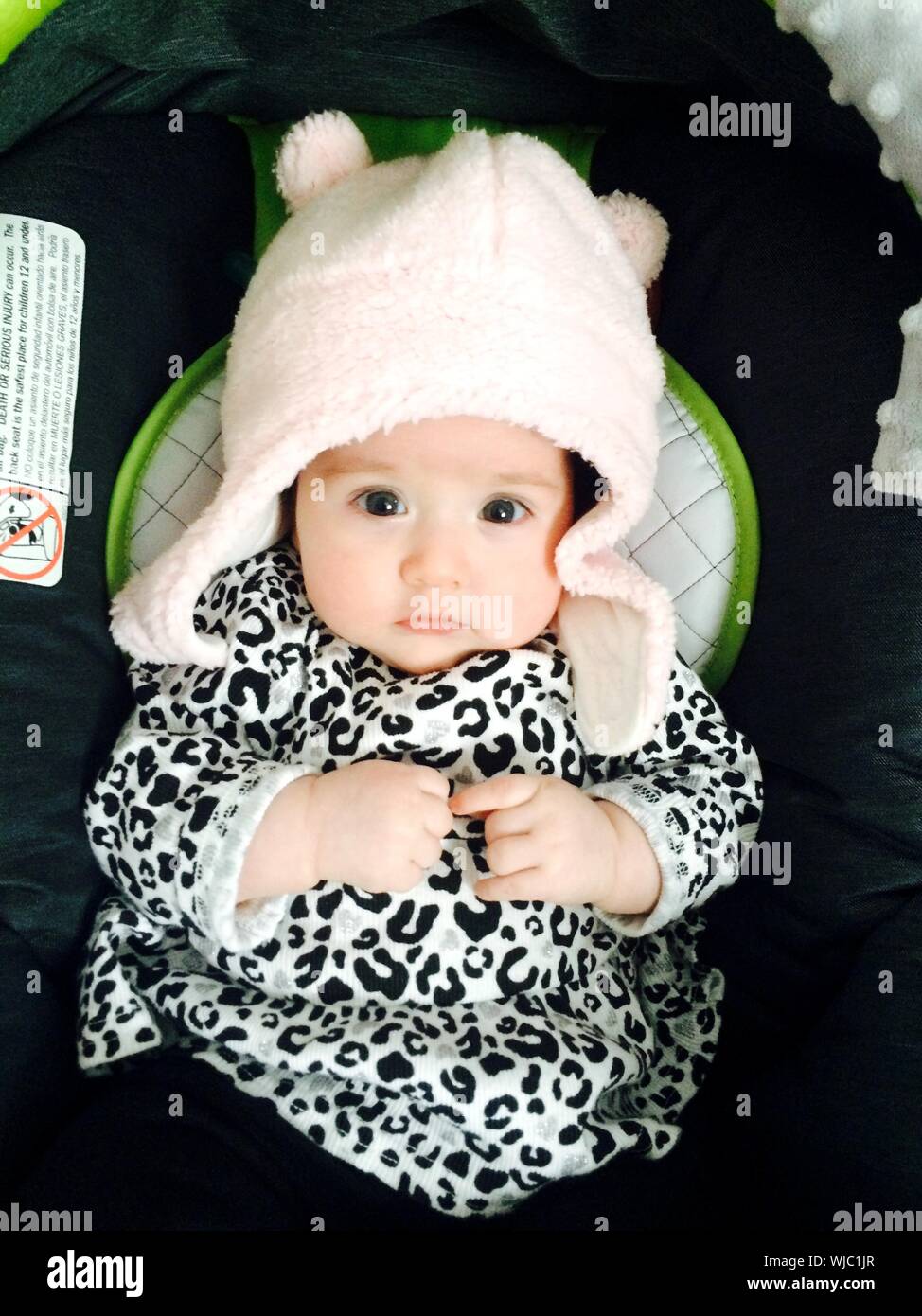 Baby girl in carriage hi-res stock photography and images - Alamy