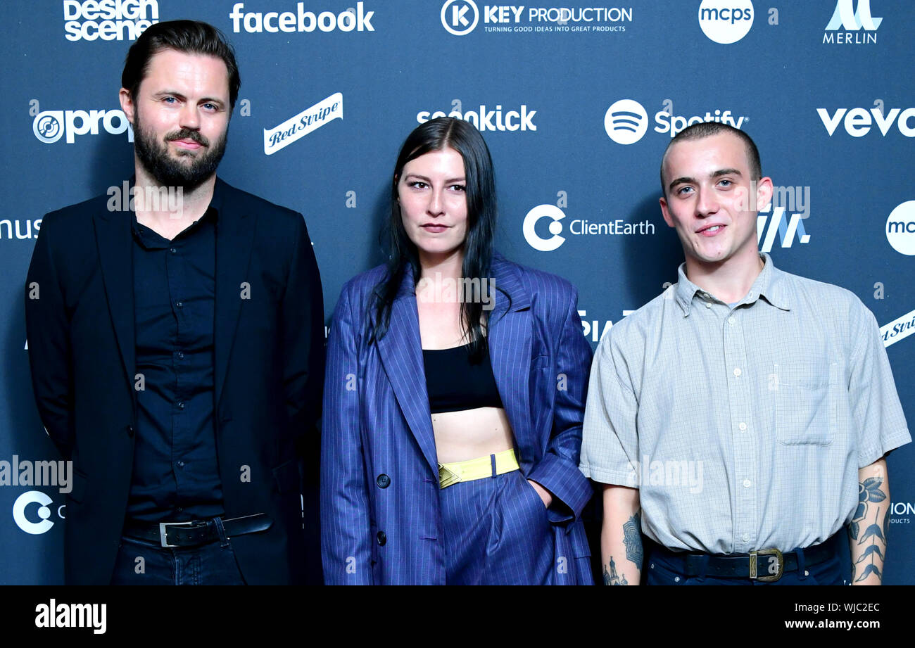 Fuzz Club attending the AIM Independent Music Awards 2019 held at the ...