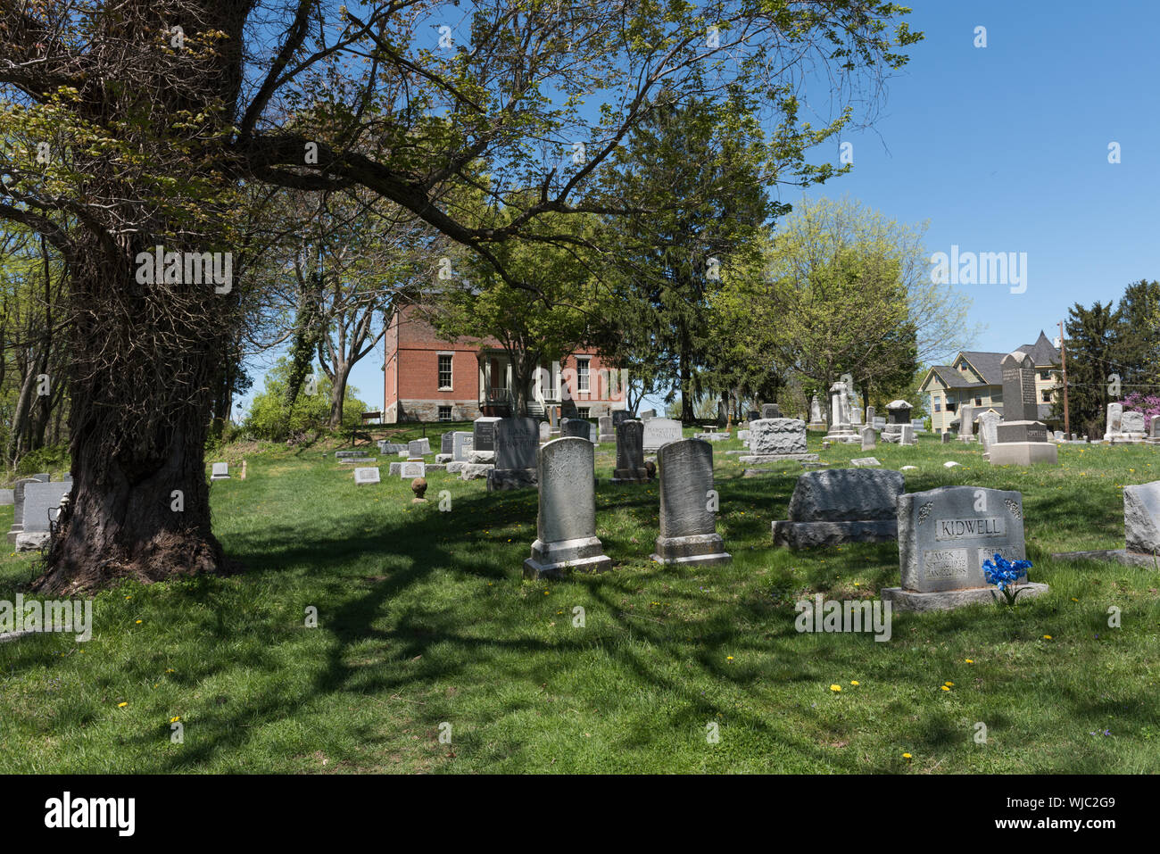 Harpers Ferry Cemetery (also known as Harper Cemetery), located near ...
