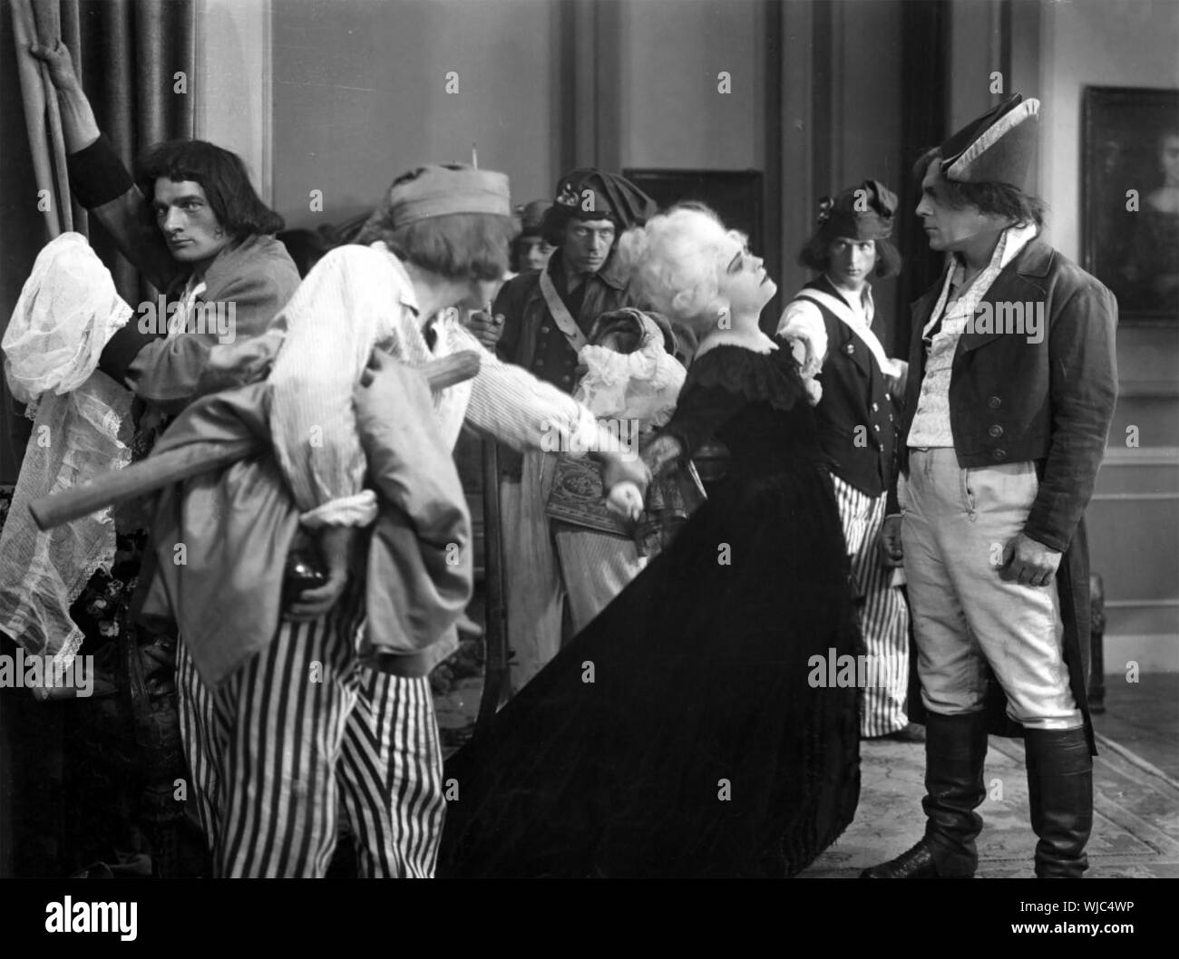 MADAME DuBARRY 1919 PAGU German silent film with Pola Negri Stock Photo ...