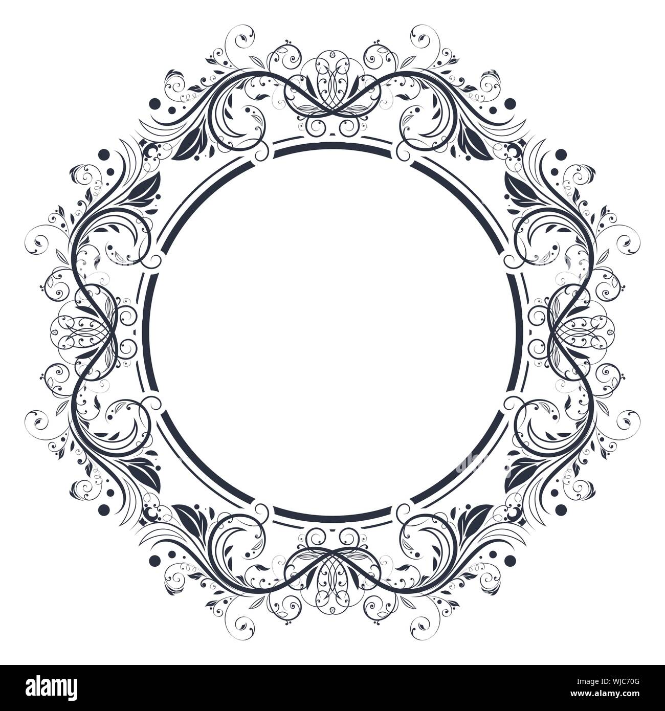Filigree frame hi-res stock photography and images - Alamy