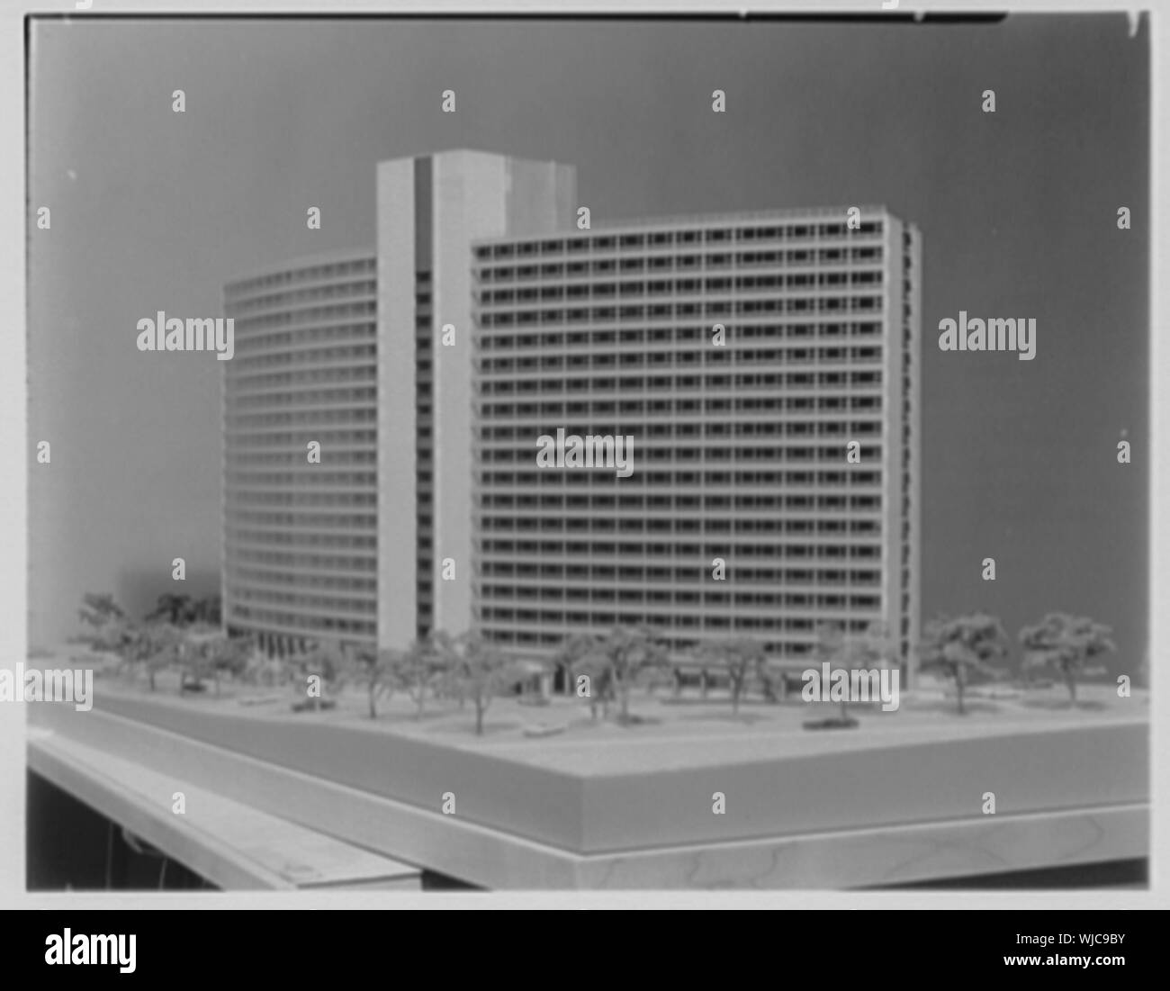 New harrison building Black and White Stock Photos & Images - Alamy