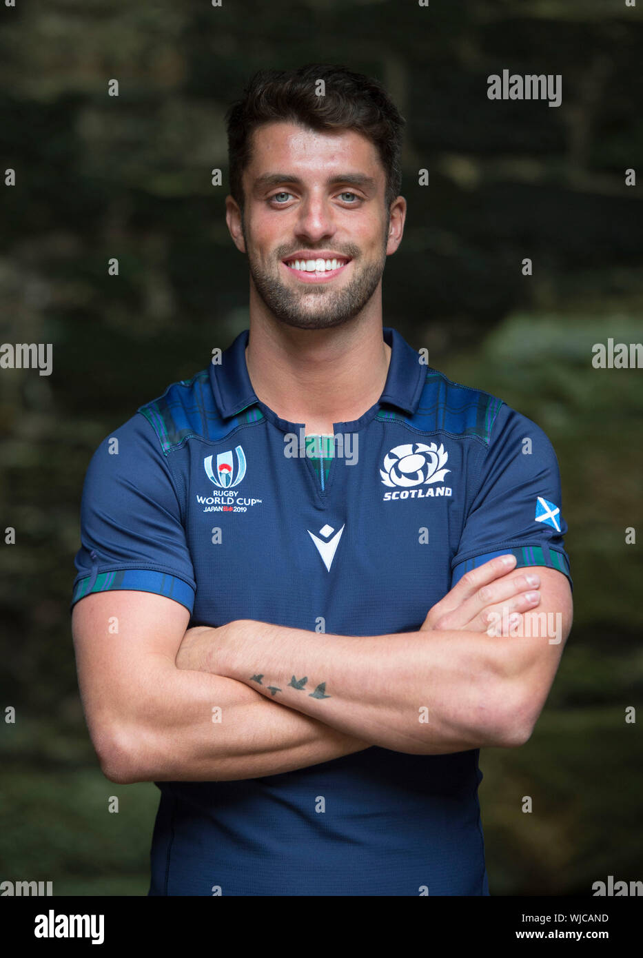 Scotland's Adam Hastings pictured during the squad announcement at ...