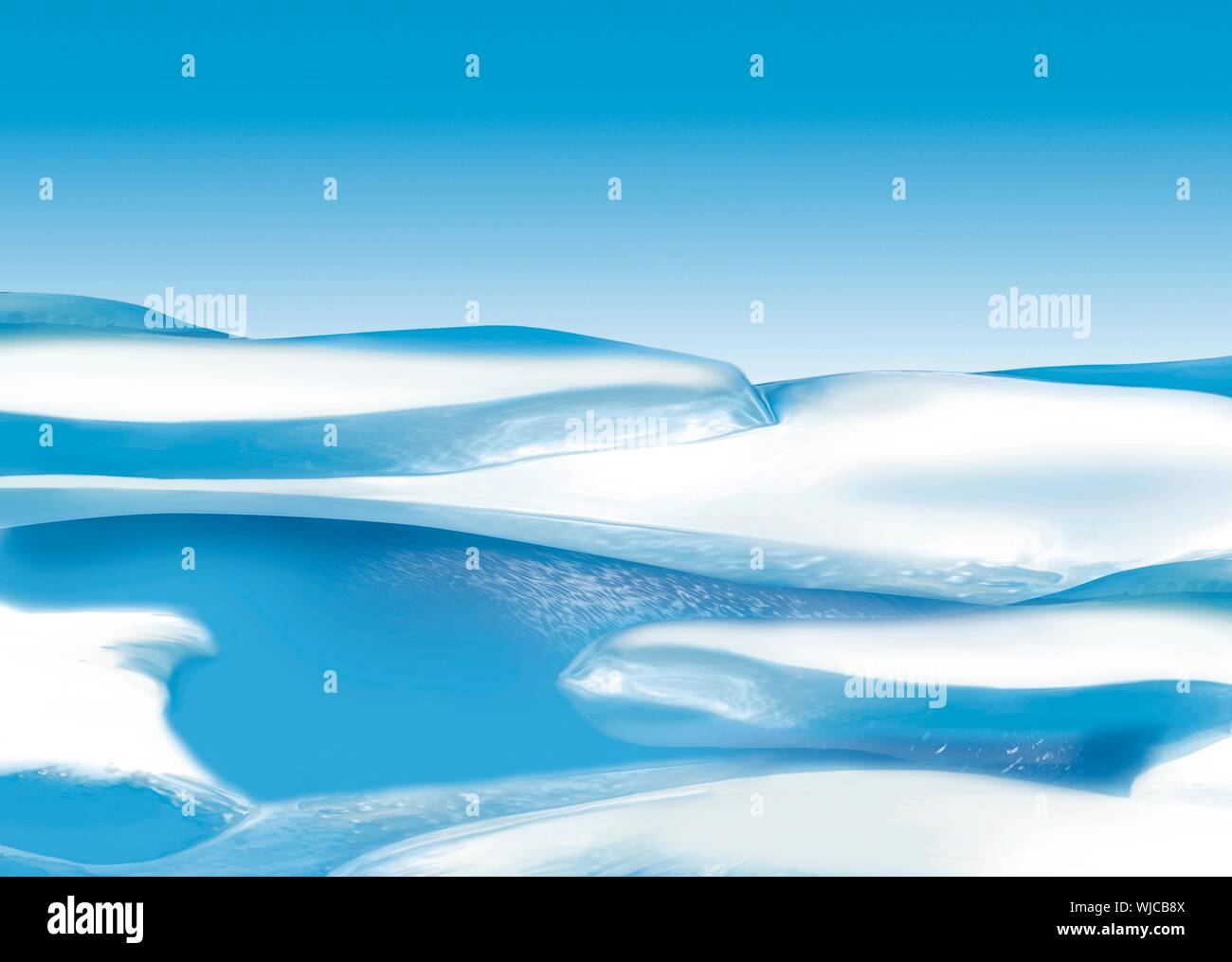 Antarctic colored iceberg hi-res stock photography and images - Alamy