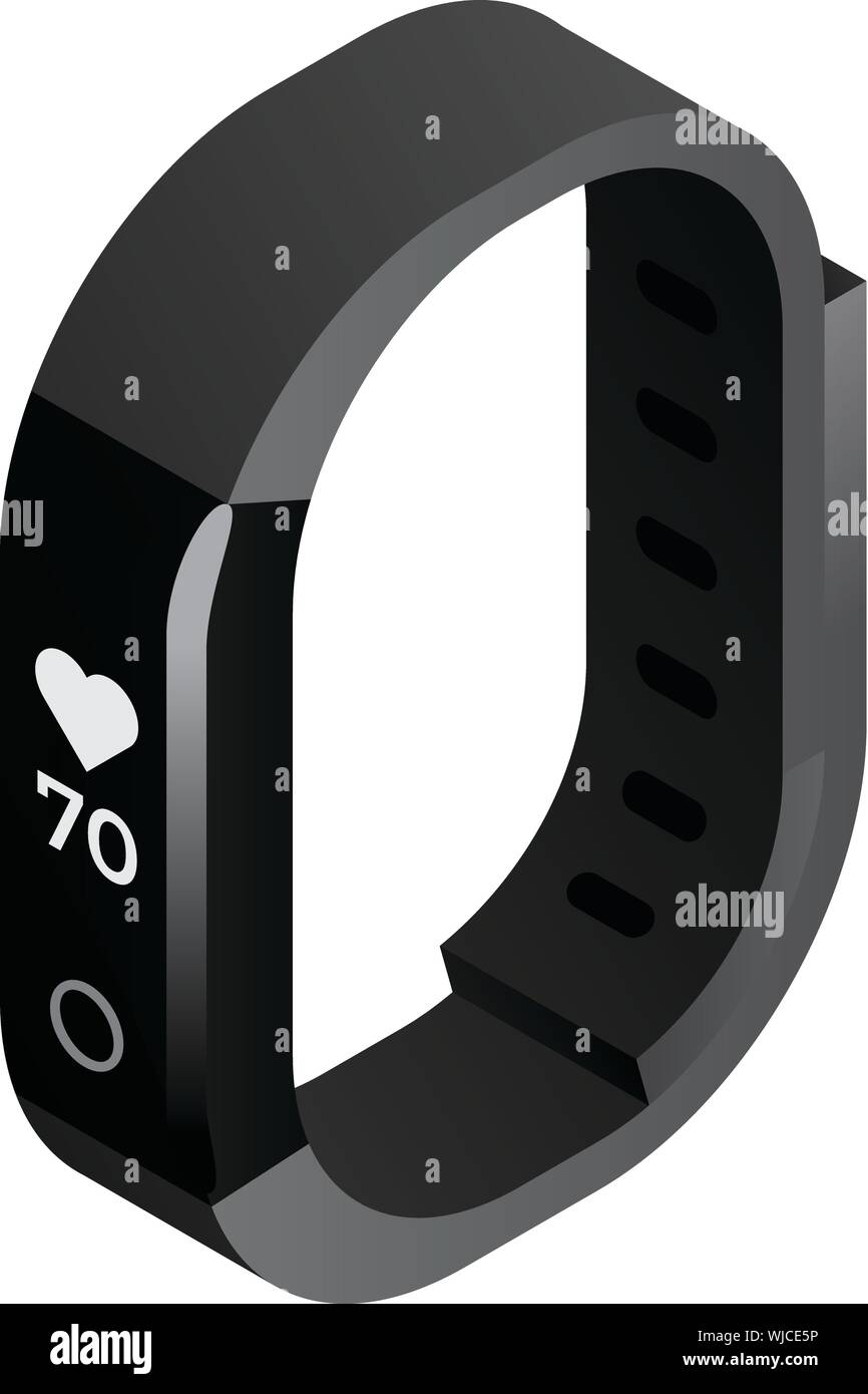 Smartwatch icon. Isometric of smartwatch vector icon for web design ...