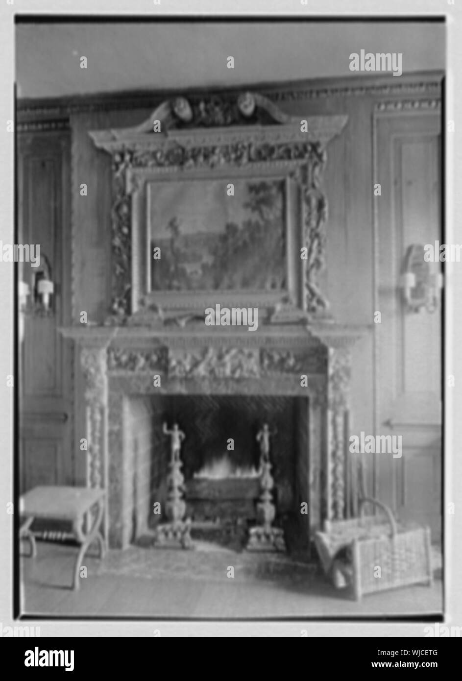 The knight residence Black and White Stock Photos & Images - Alamy