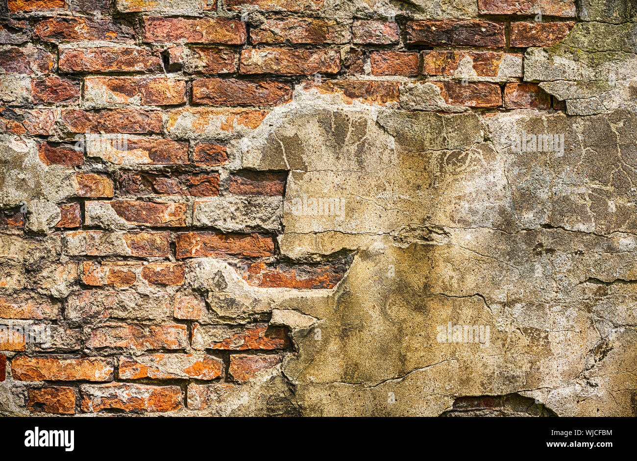 Rendered brick wall hi-res stock photography and images - Alamy