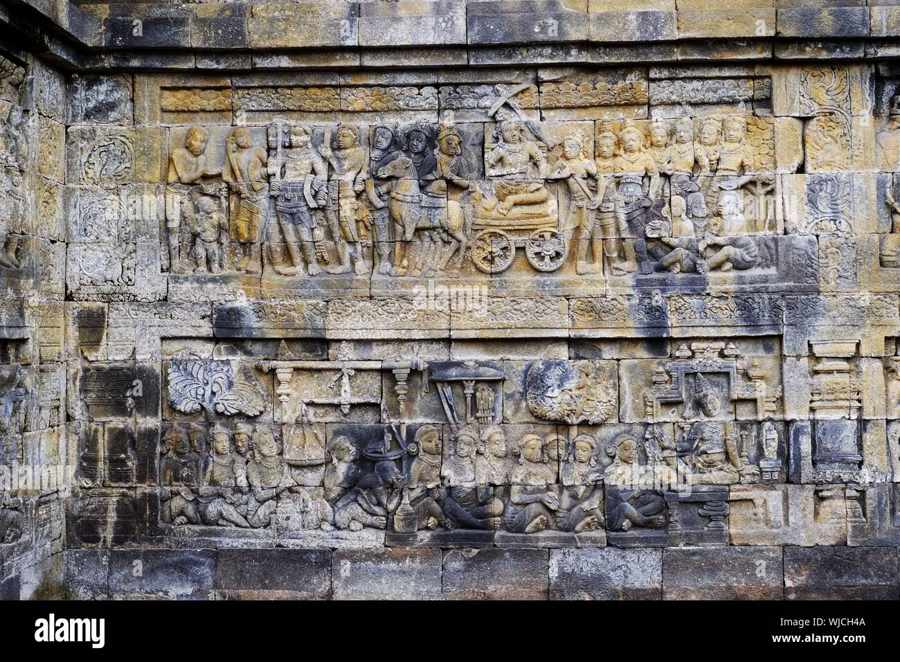 Carving On Borobudur Temple High Resolution Stock Photography and ...