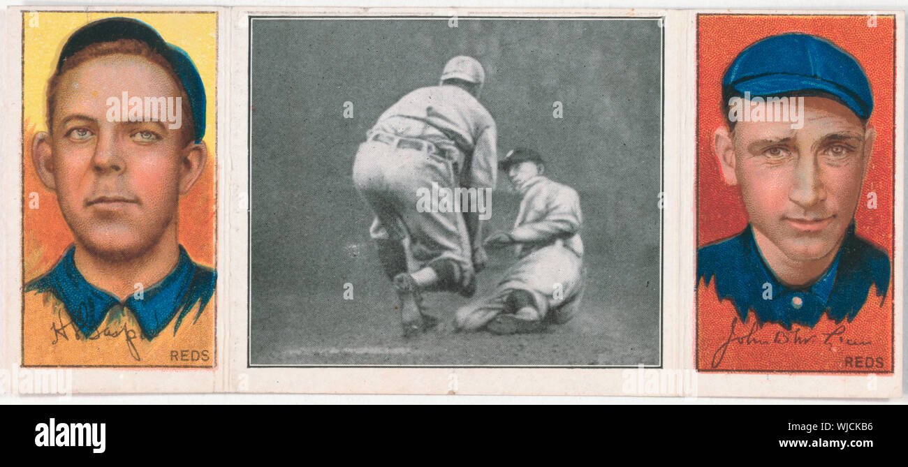 Harry L. Gaspar/John R. McLean, Cincinnati Reds, baseball card portrait ...