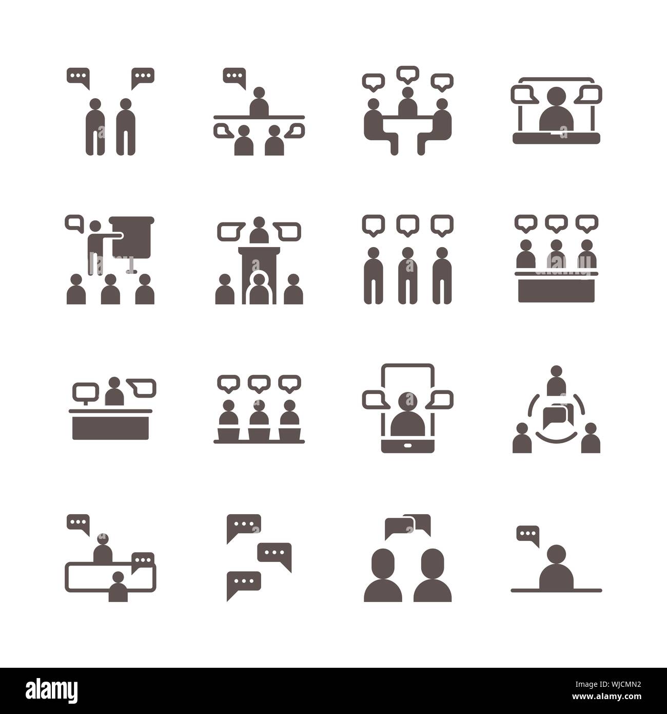 Video bubble icon Black and White Stock Photos & Images - Alamy