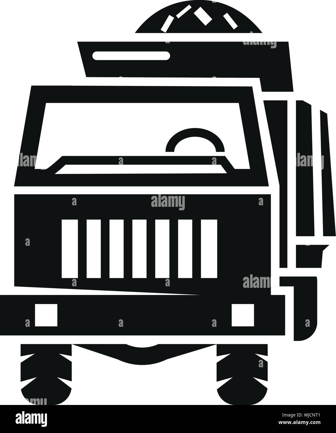 Farm Truck Clip Art Black