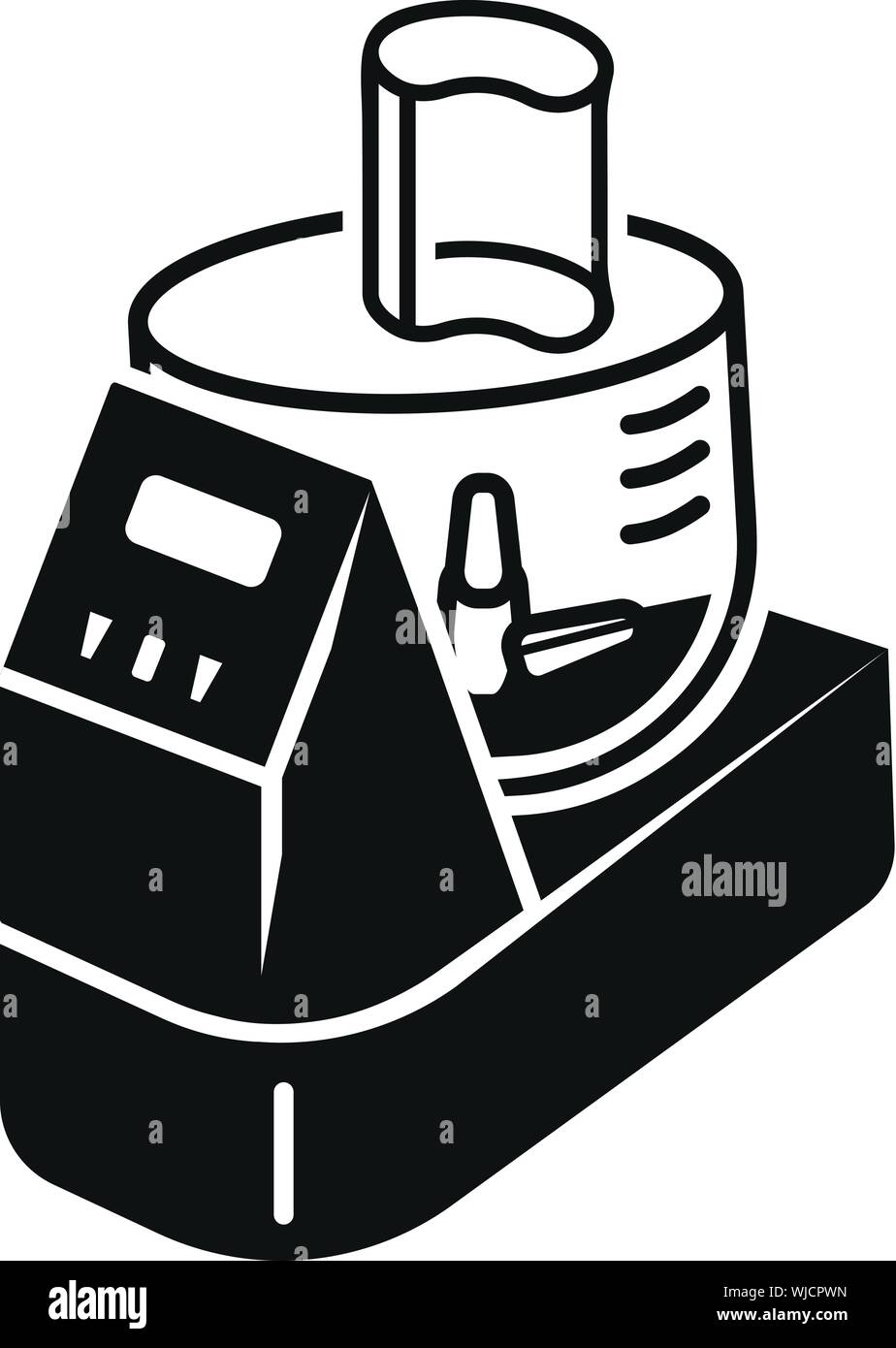 Food Processor Drawing