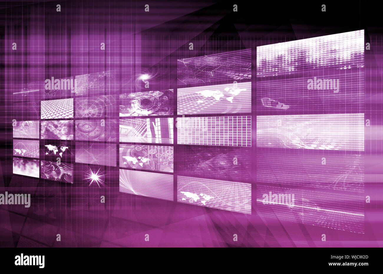 Online Advertising on Social Media Chat Bubbles Stock Photo - Alamy