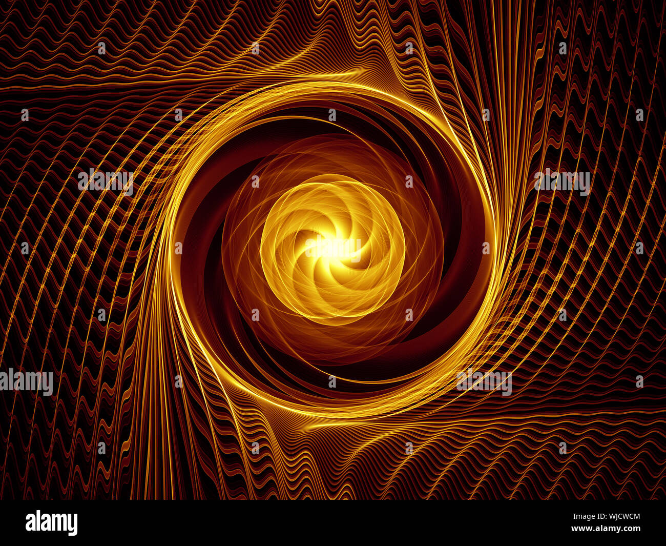 Fractal Burst series. Creative arrangement of fractal radial burst ...