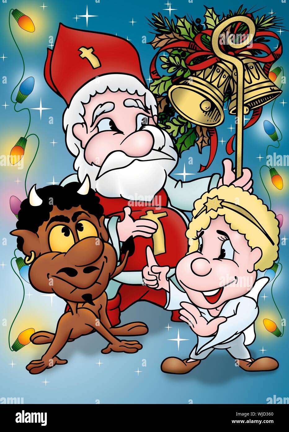 Holiday cartoons hi-res stock photography and images - Alamy