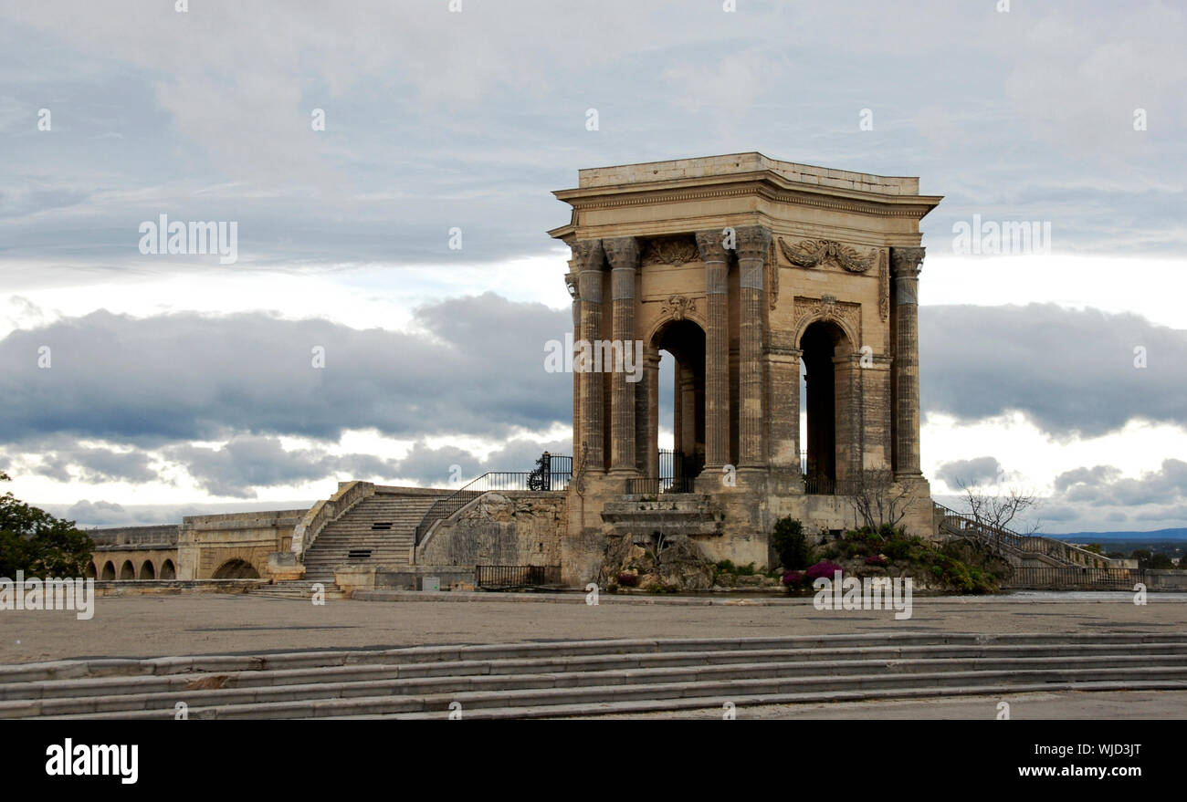 Montpellier jardin peyrou france hi-res stock photography and images ...