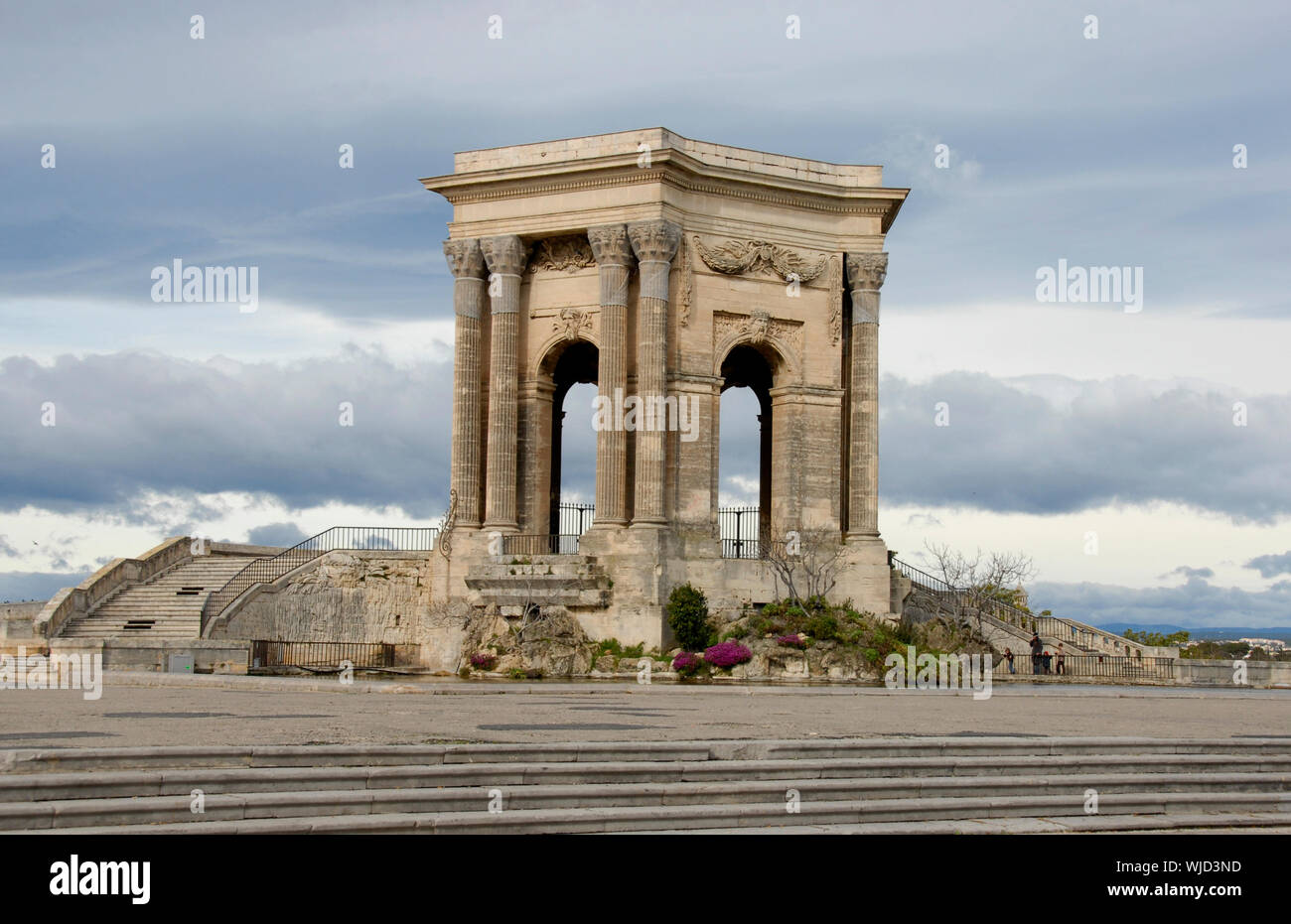 Montpellier jardin peyrou france hi-res stock photography and images ...