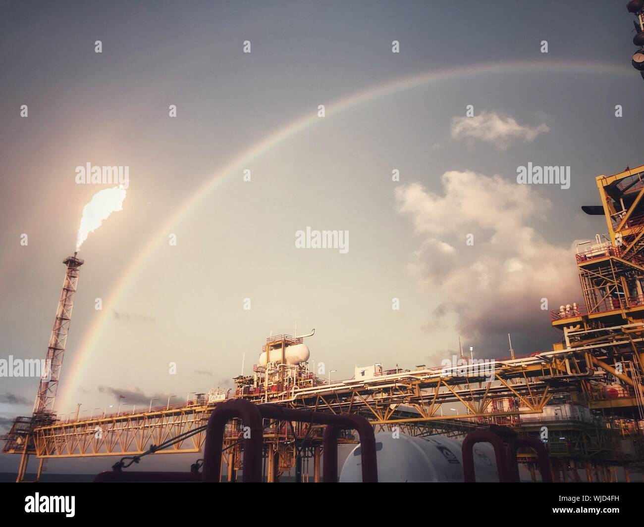 Rainbow bridge sunset hi-res stock photography and images - Alamy