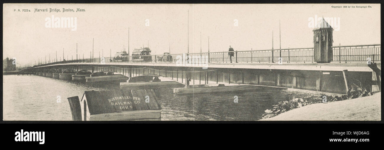 Harvard Bridge, Boston, Mass Stock Photo - Alamy