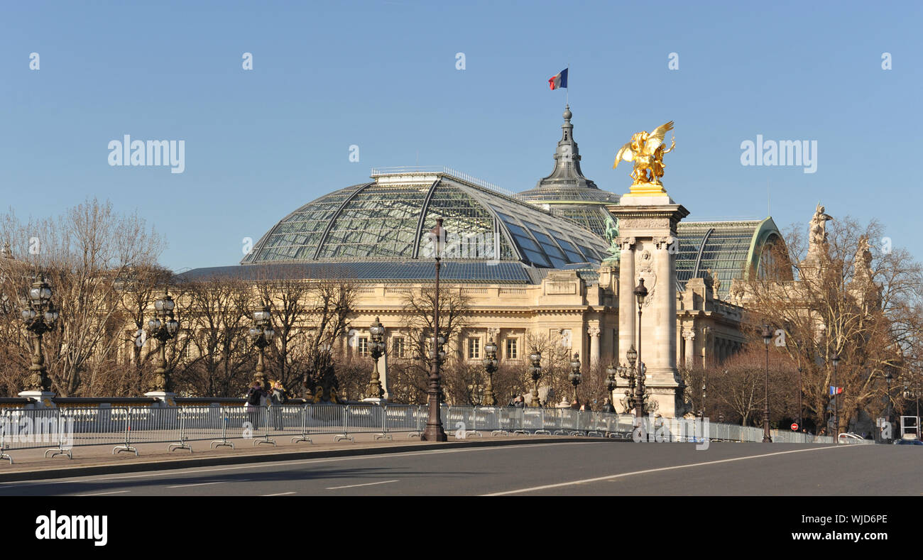 the Grand Palais dome in Paris, France Stock Photo - Alamy