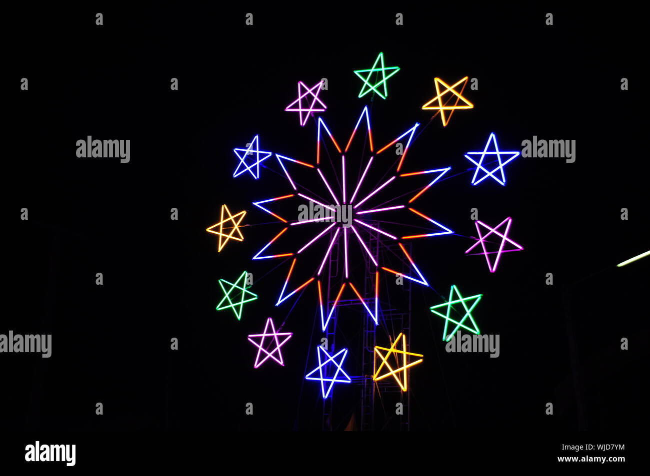 Colorful light decoration hi-res stock photography and images - Alamy