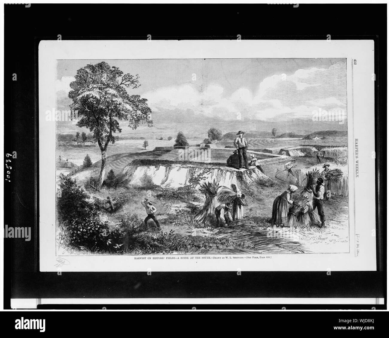 1800s rural scene Cut Out Stock Images & Pictures - Alamy