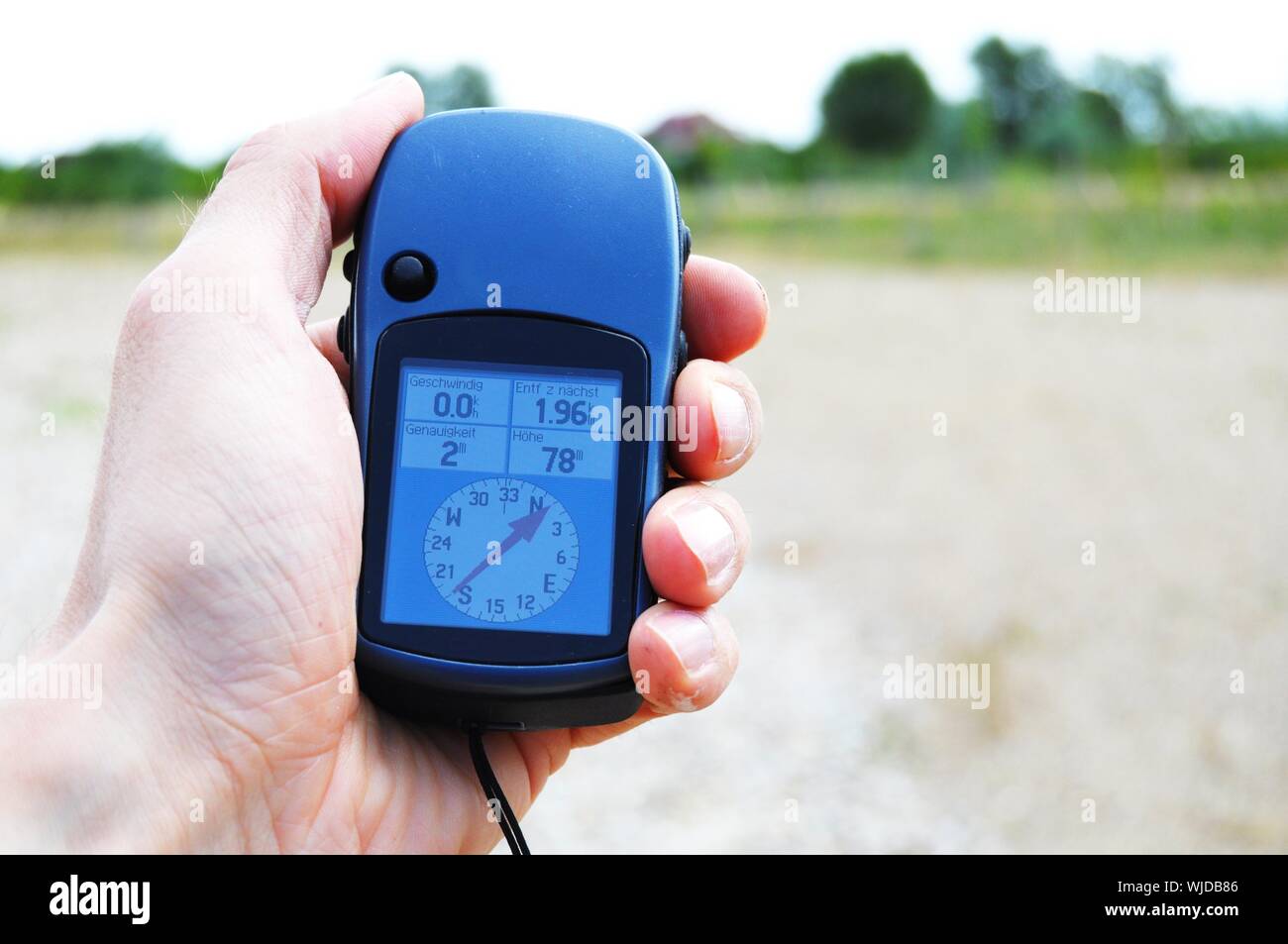 Geocaching map hi-res stock photography and images - Alamy
